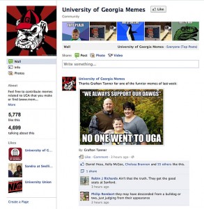 Univ. memes page bonds students | News | redandblack.com