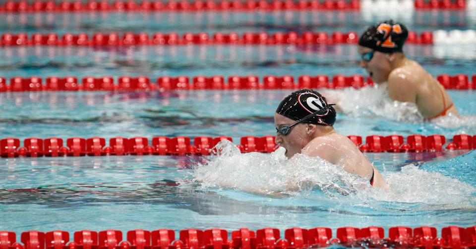 Georgia women's swimming and diving team finishes 11th at NCAA ...