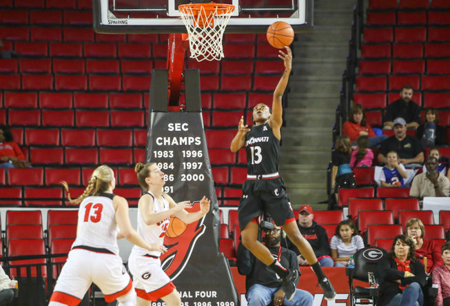Georgia Lady Bulldogs defeat Cincinnati Bearcats | Georgia Sports ...