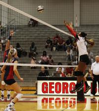 Georgia volleyball losing final two matches of San Francisco ...