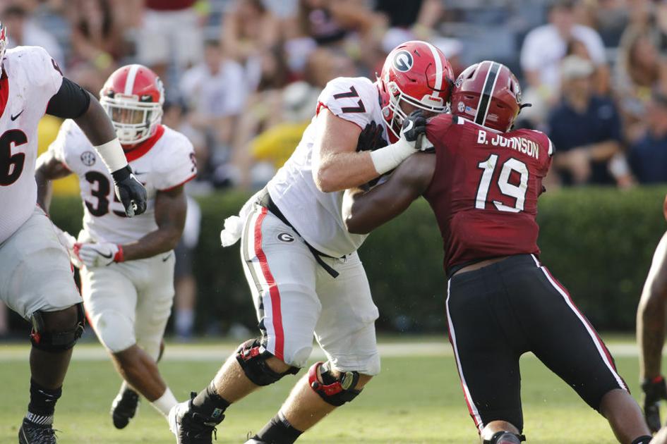 Physical domination of Georgia's offensive line makes life much easier ...