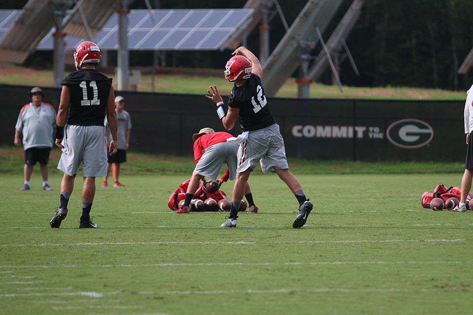 PHOTOS: UGA Fall Football Practice, August 2 | Multimedia | redandblack.com