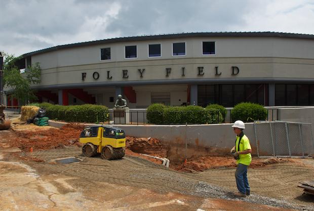 Though Foley Field's renovations will not be finished by season's ...