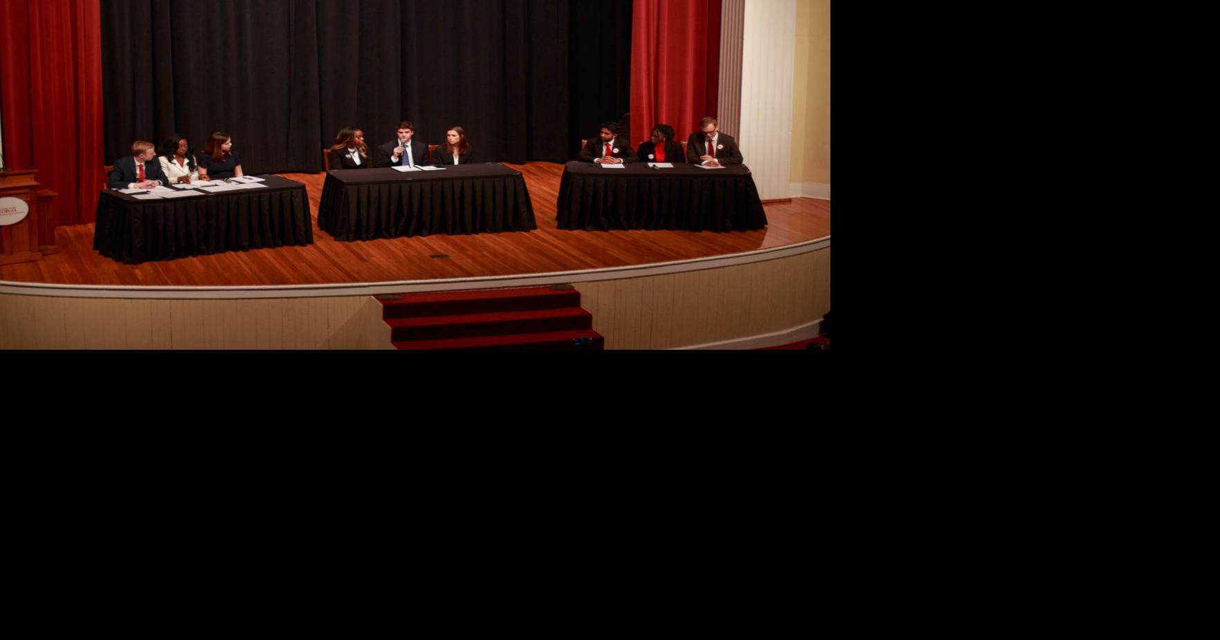 PHOTOS: The 2020 University of Georgia SGA tickets debate at UGA Chapel ...