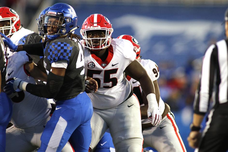 Georgia center Trey Hill shows more confidence entering his second ...