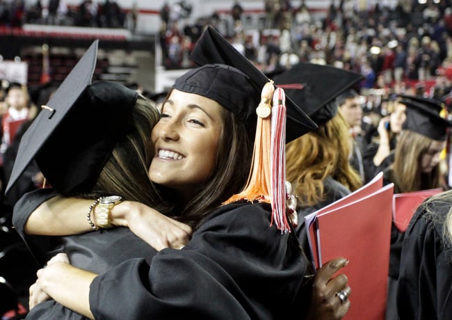 PHOTOS: A look back at UGA's commencement ceremonies through the years ...
