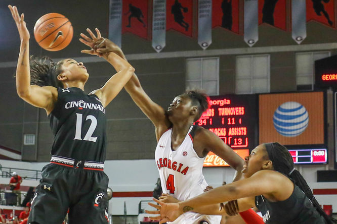 Georgia Lady Bulldogs defeat Cincinnati Bearcats | Georgia Sports ...