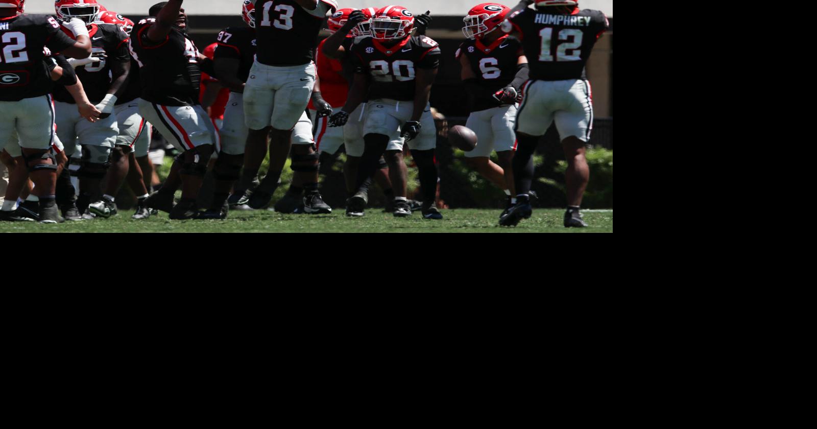 Georgia football flashes opportunistic defense on G-Day | Gameday ...