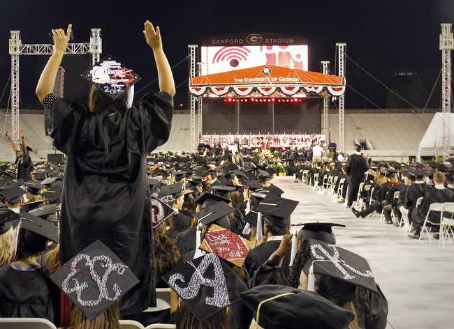 PHOTO GALLERY: University of Georgia Graduation Commencement 2012 ...