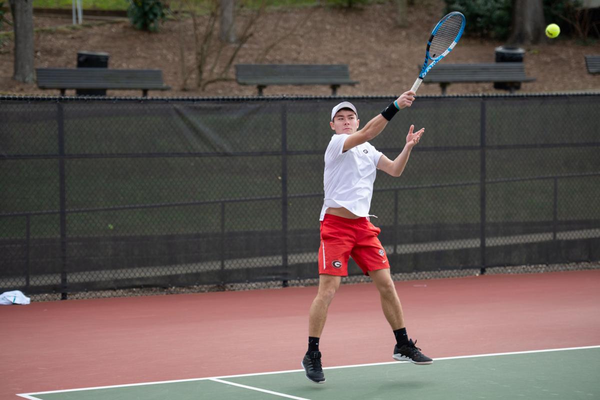 Four Georgia men's tennis players have mixed results in Tuscaloosa ...