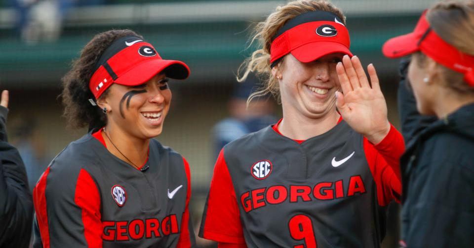 Georgia softball evens series against Tennessee with win | Softball ...