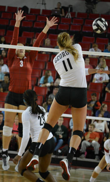 Georgia vs. Alabama Volleyball | Rbtv | redandblack.com