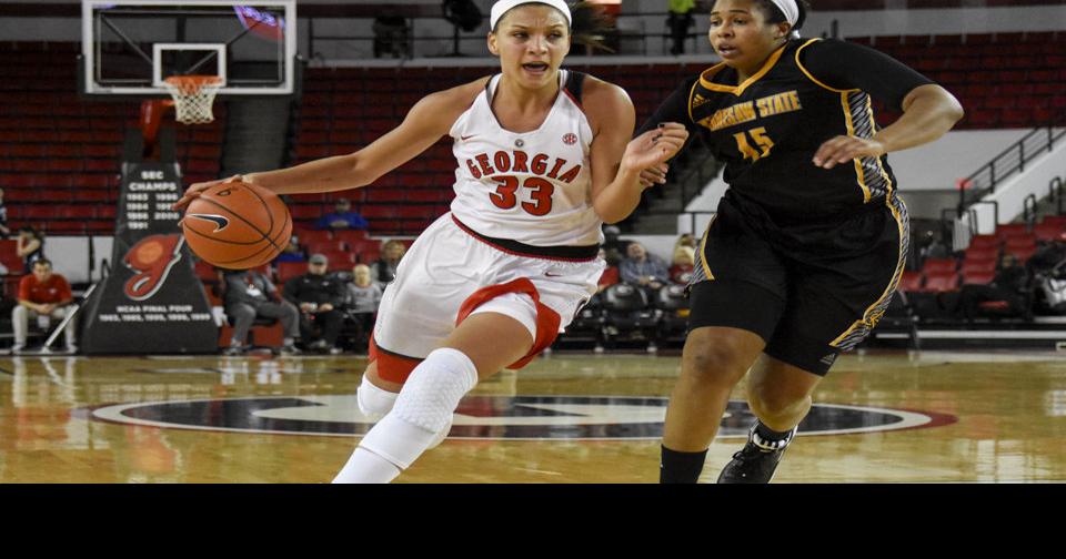 Mackenzie Engram embraces role of lone non-senior starter | Georgia ...