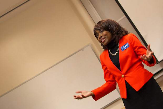 Connie Stokes speaks with Young Democrats of University of Georgia ...