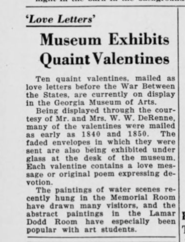 From the archives: Valentine’s Day at UGA through the years | Archives ...