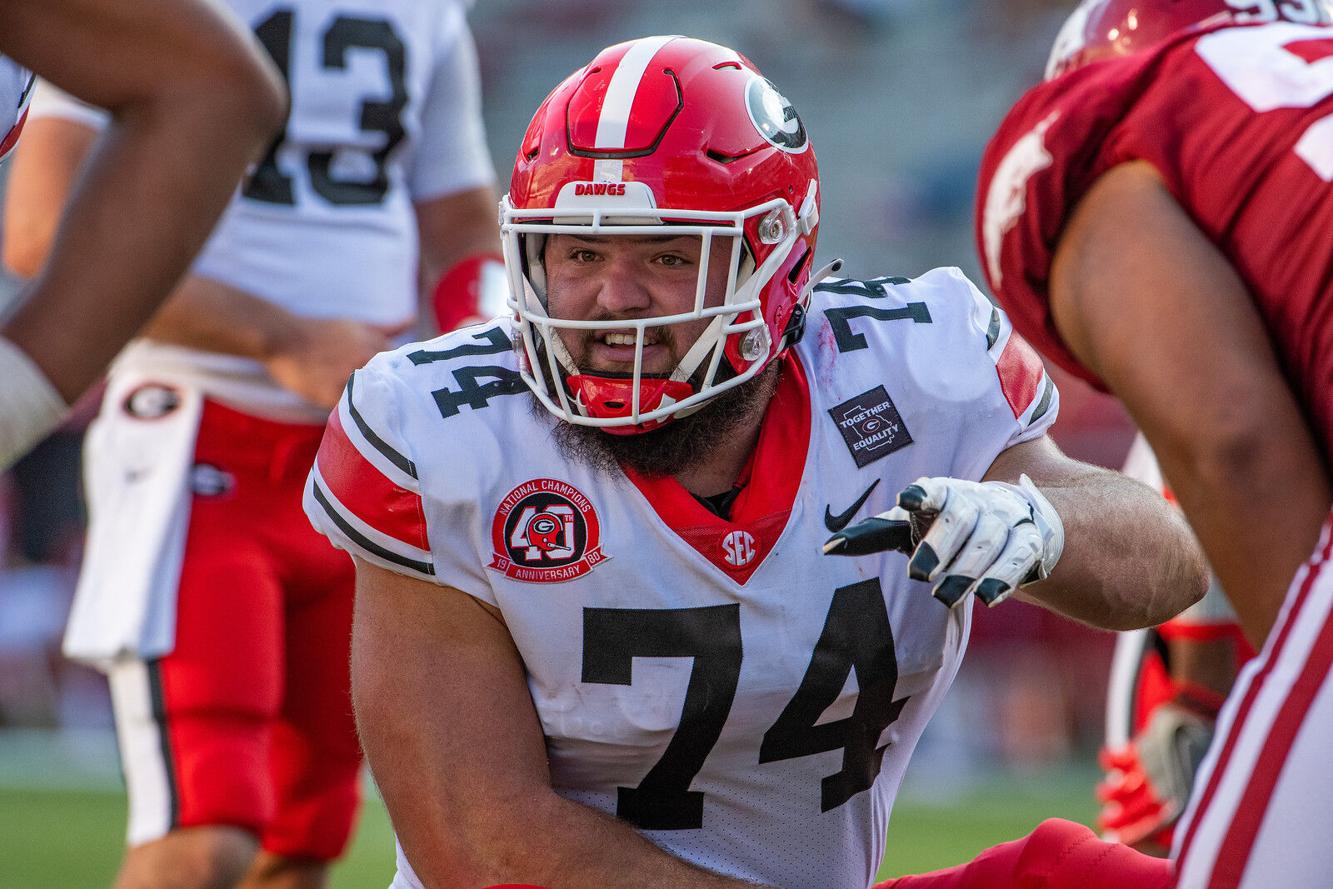 Georgia’s Ben Cleveland selected 94th overall by Ravens in NFL draft ...