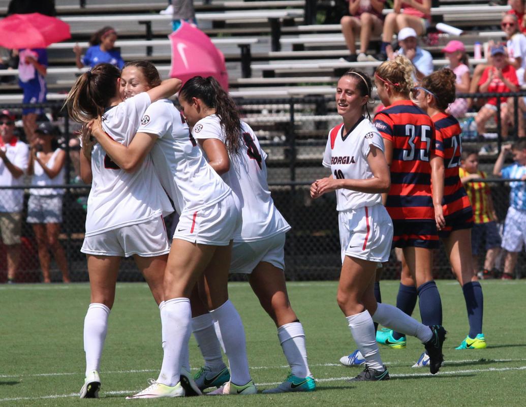 Georgia soccer defeats Georgia Southern in exhibition | Soccer ...