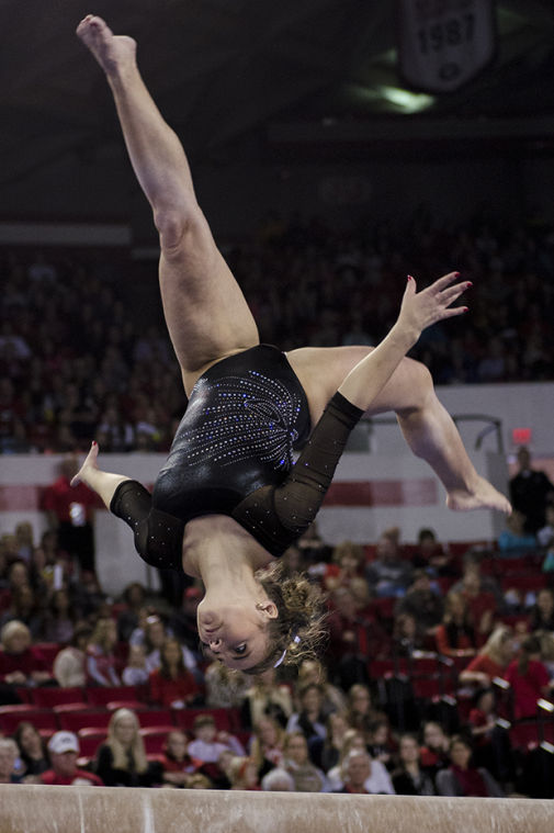 Georgia Gymnastics versus Iowa | Photo Galleries | redandblack.com