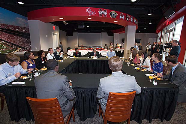 Jere Morehead's day in: UGA welcomes President Morehead | Campus News ...