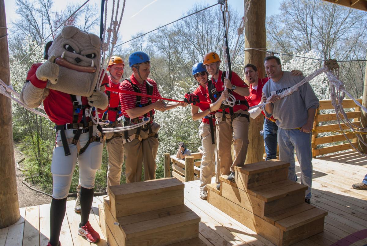 Outdoor Challenge Course opened, encourages teambuilding | UGAnews ...