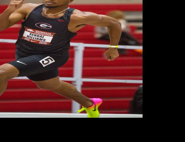 Kendal Williams breaks his own school record in 60 meters | Georgia ...
