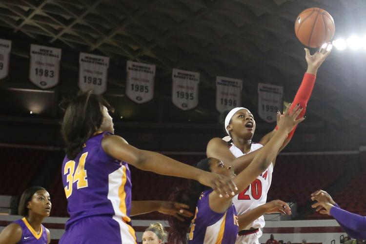 Georgia Lady Bulldogs versus Tennessee Tech Golden Eagles | Women's ...