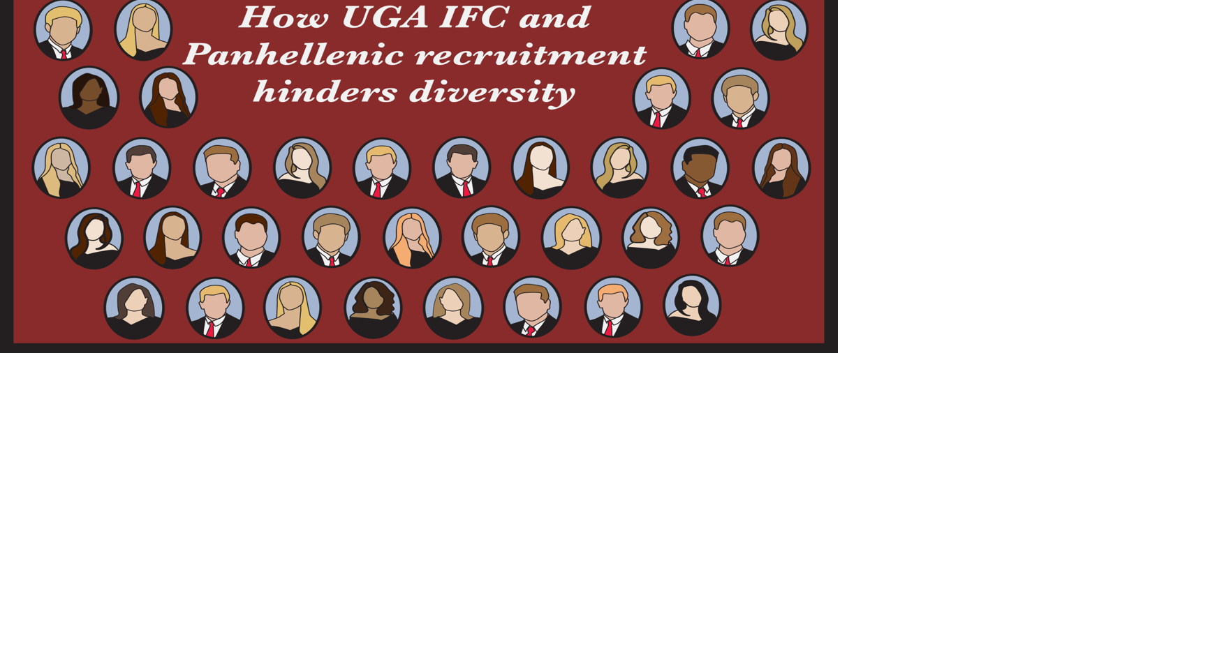 How UGA IFC and Panhellenic recruitment hinders diversity | Campus News ...