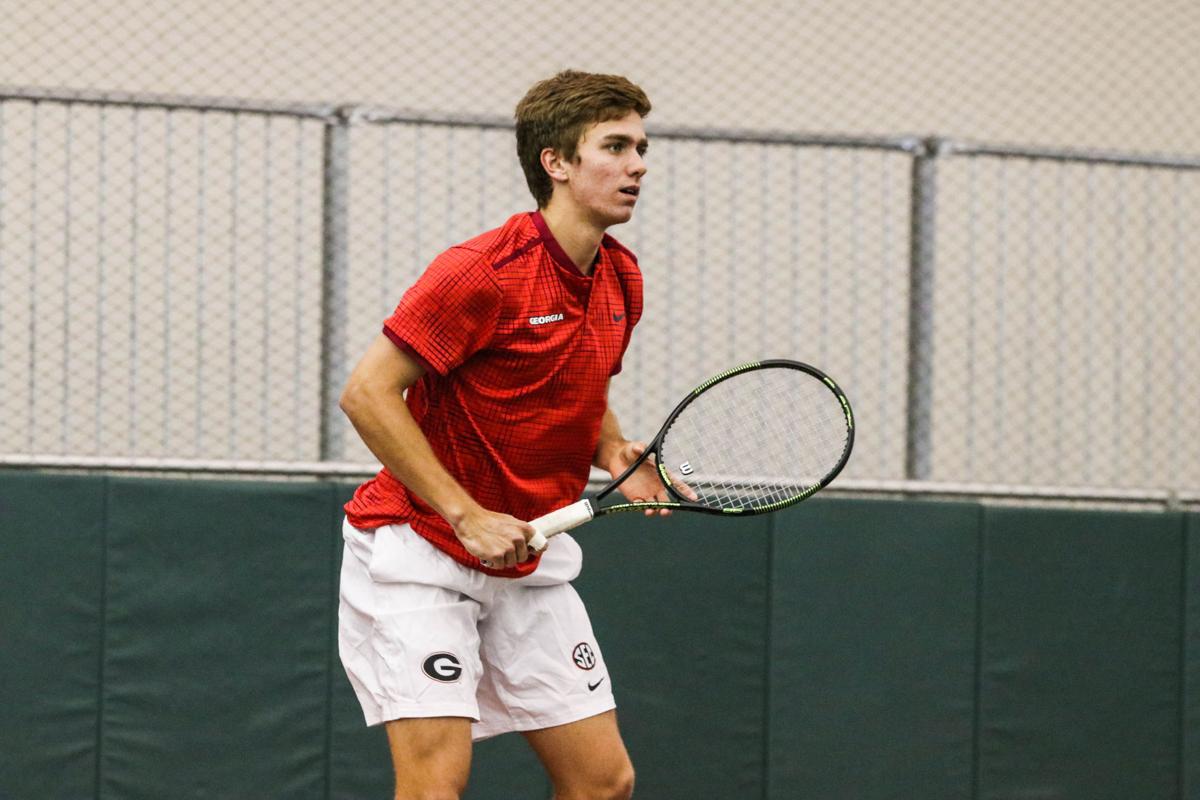 Freshman Nathan Ponwith living up to expectations for Georgia men's ...