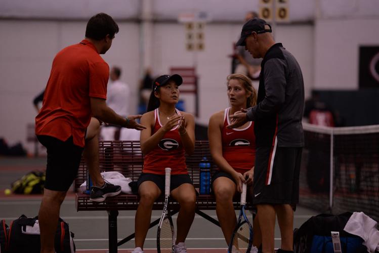 PHOTOS: UGA women's tennis players start strong in weekend tournament ...