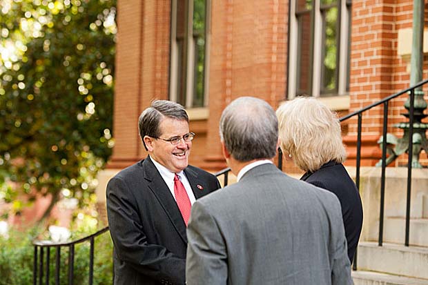 Jere Morehead's day in: UGA welcomes President Morehead | Campus News ...
