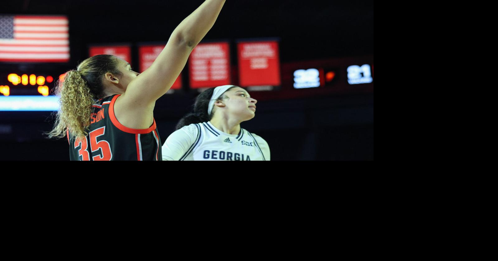 Javyn Nicholson rises up for Georgia women’s basketball after career ...