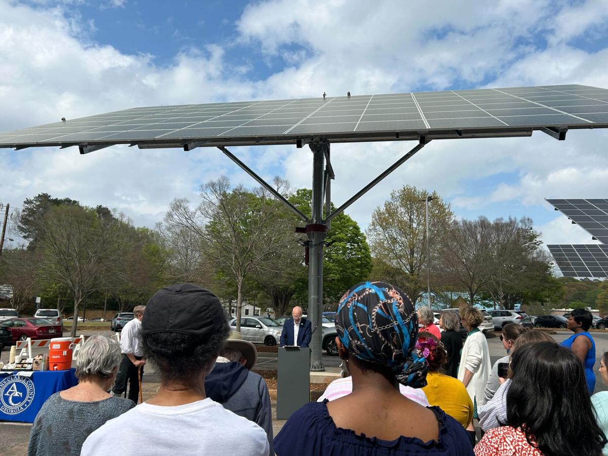 Athens-Clarke County Library celebrates new solar panels | City News ...