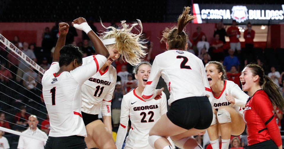 PHOTOS: UGA volleyball defeats Coastal Carolina | Multimedia ...