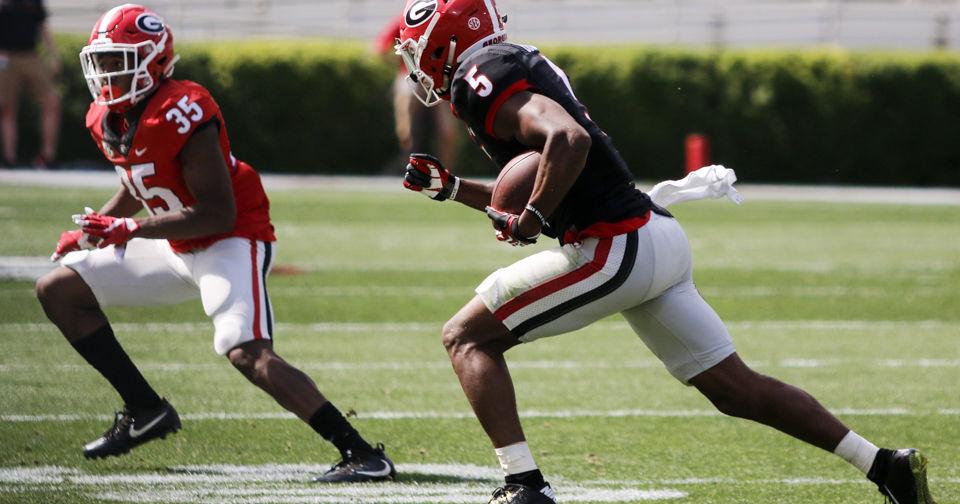 Terry Godwin emerging as a leader for young Georgia receiving group ...