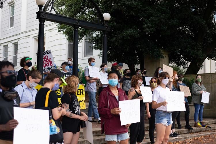 PHOTOS: AADM rally lines Athens' Broad Street | Multimedia ...