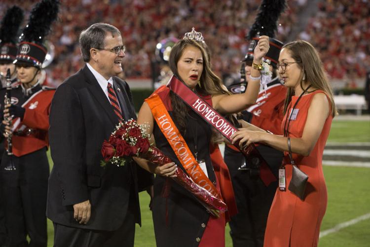 PHOTOS: Chip Chambers and Avalon Kandrac crowned UGA Homecoming King ...