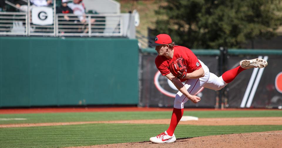 Former Georgia starting pitcher Cole Wilcox selected by the San Diego ...