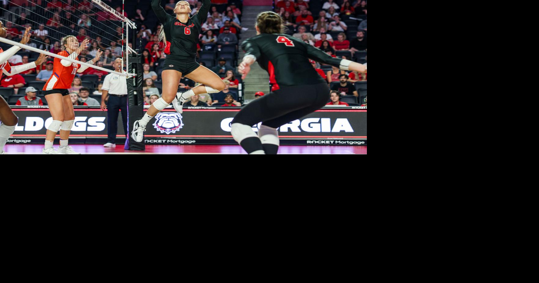 Georgia volleyball adds 3 wins on Massachusetts road trip | Georgia ...