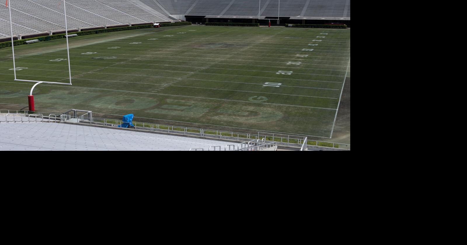 Behind the lines: Getting Dooley Field ready for gameday | Football ...