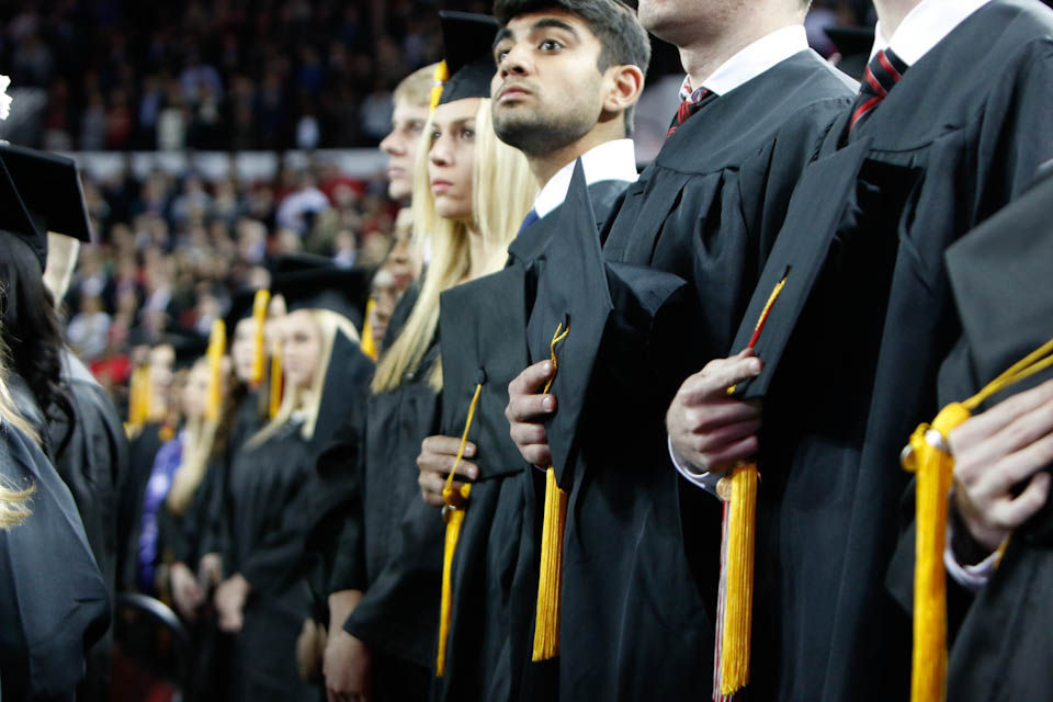 Photo Gallery: Fall 2015 Commencement | Multimedia | redandblack.com