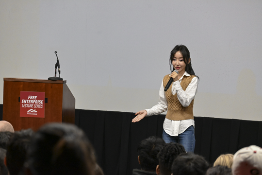 North Korean defector Yeonmi Park speaks at UGA about socialism ...