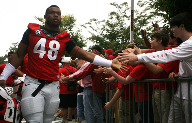 Georgia versus North Texas | Football | redandblack.com
