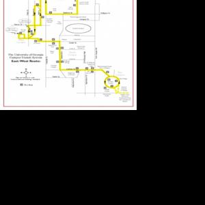 UGA bus routes: East-West | Multimedia | redandblack.com