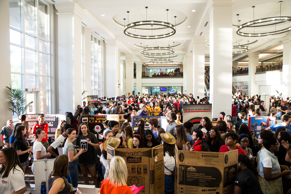 PHOTOS: UGA Student Involvement Fair takes over Tate Student Center ...