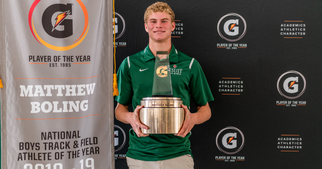 Track star Matthew Boling loosens things up at Georgia football ...