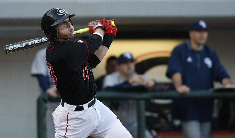 Gordon Beckham likes what he sees from Georgia baseball | Georgia ...