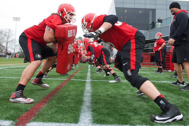 Football Practice Officially Starts | Photo Galleries | redandblack.com