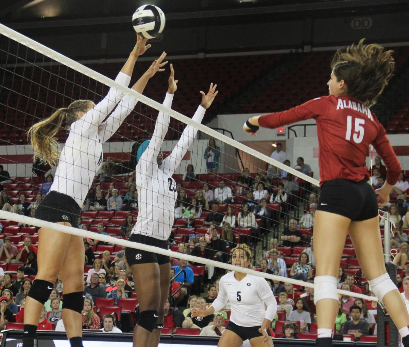 Georgia volleyball heads to Auburn for first SEC road test | Georgia ...