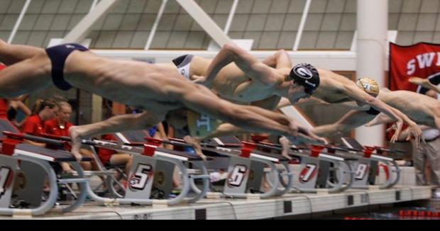 Georgia swimming wins 85th consecutive dual-meet at Gabrielsen ...