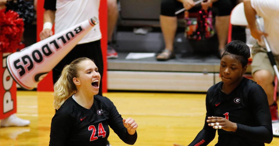 Rachel Ritchie receives SEC Freshman of the Week for Georgia volleyball ...